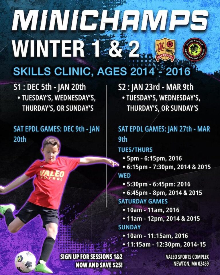 Valeo Futbol Club - Mini-Champs | Ages 7-10